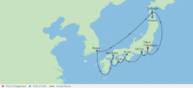 Celebrity Millennium Shore Excursions & Itineraries in Japan